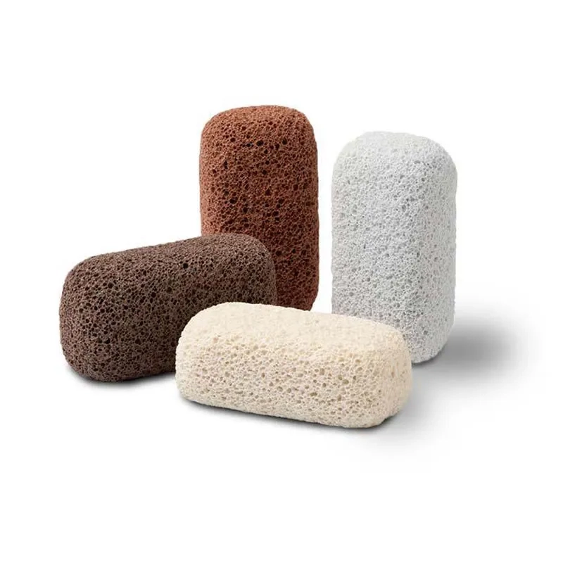 Recycled glass pumice stones