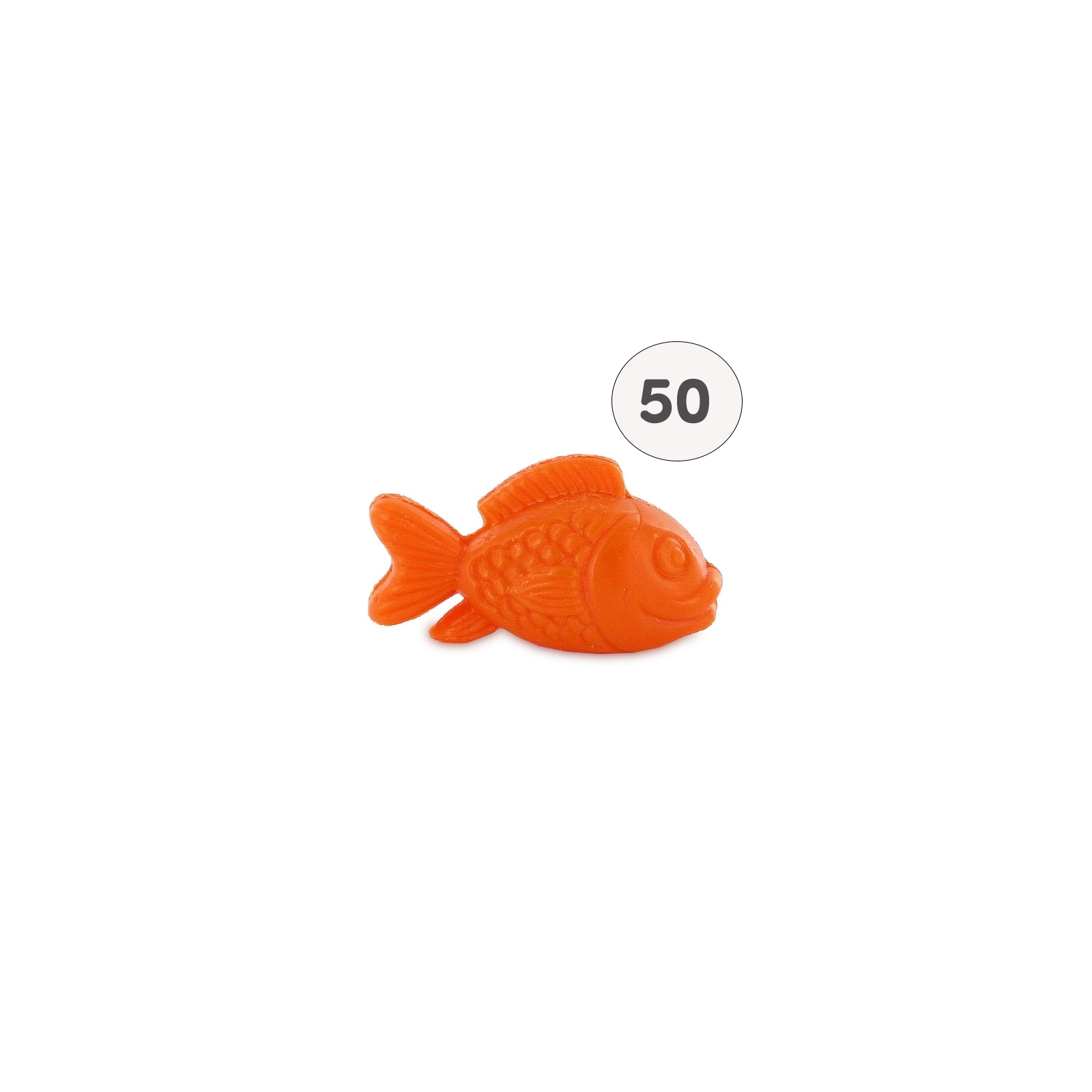 Orange fish soap - Bag 50